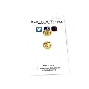 Loot Crate | Other | Fallout Vault Boy Nerd Rage Perk Pin | Poshmark
